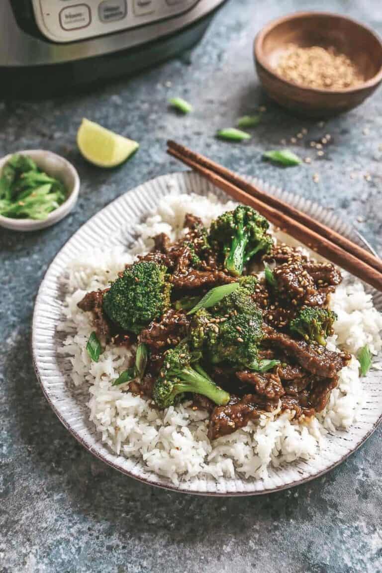 Devour Amazing Slow Cooker Ginger Sesame Beef & Broccoli - www ...