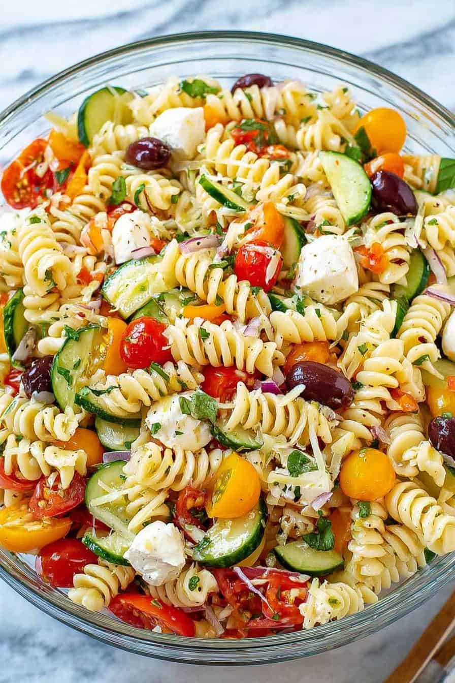 Easy Pasta Salad Recipe: Dazzle With Just 4 Steps - www.dinnernest.com